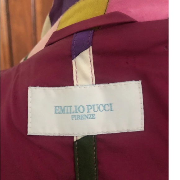 Emilio Pucci | Jackets & Coats | Emilio Pucci Vintage Velvet Coat ...